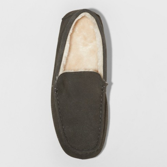 Goodfellow & Co | Shoes | Mens Genuine Suede Carlo Moccasin Slippers ...